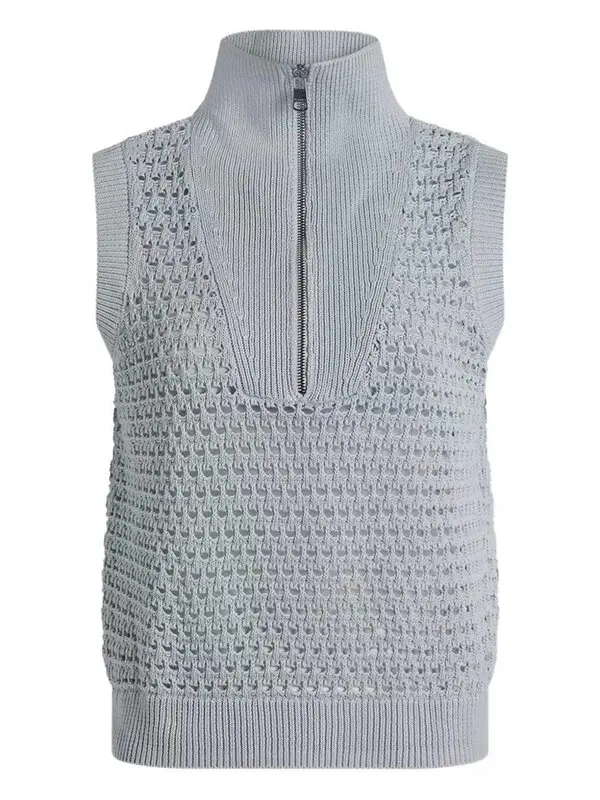 Varley Half-zip Knitted Vest