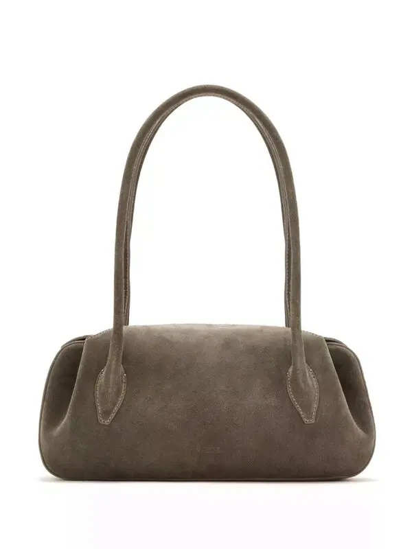 Yuzefi Oyster Shoulder Bag - Brown