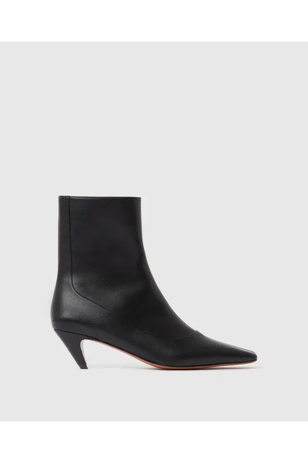 Stella McCartney Stella Spur Heeled Ankle Boots - Black