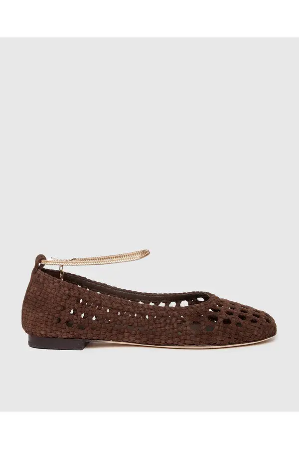 Paige Juliette Flat - Chocolate
