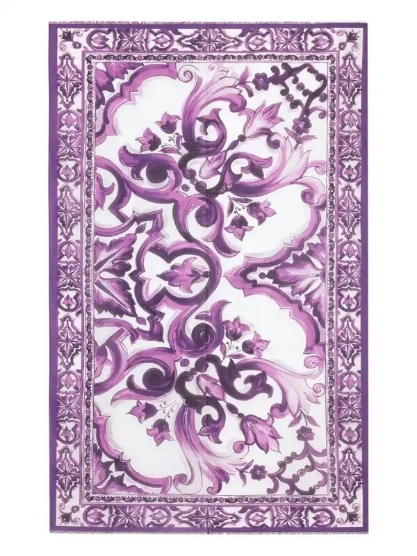 Dolce & Gabbana Cotton Towel - White