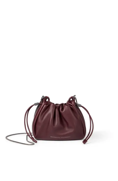 Brunello Cucinelli Soft Leather Mini Bucket Bag