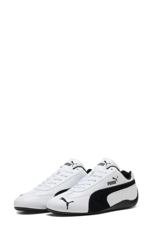 PUMA Speedcat Leather Sneaker - Puma White/puma Black