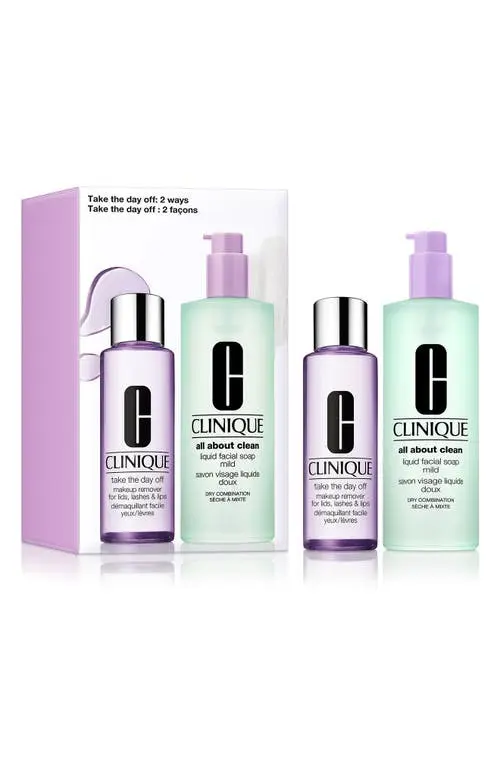 CLINIQUE Cleanser Set $78 Value