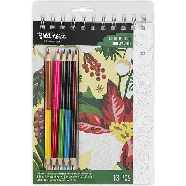 BREA REESE Colored Pencil Color Number Holiday Botanicals