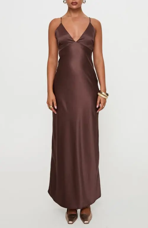 Princess Polly Angels Only Satin Gown