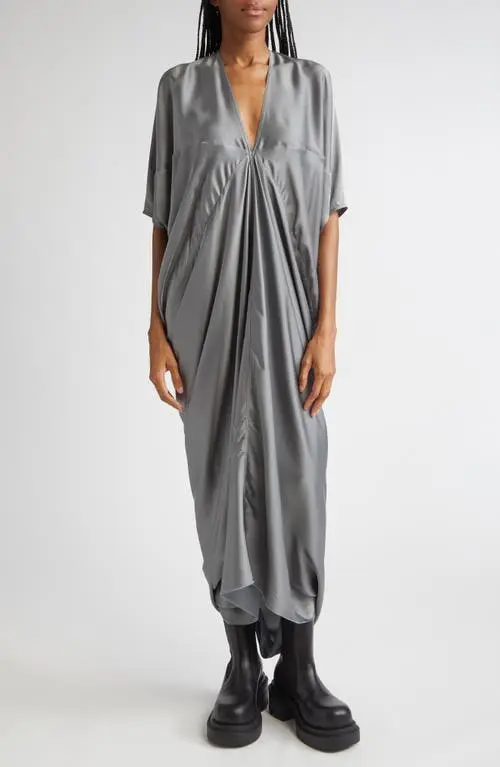 Rick Owens Kite Charmeuse Gown - Washed Indigo