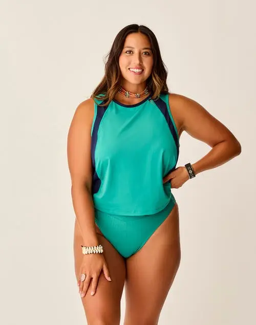 Carve Designs Manu Tank - Jade