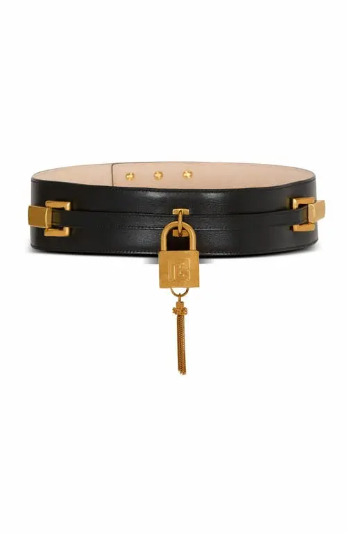 Balmain Sync Leather Belt