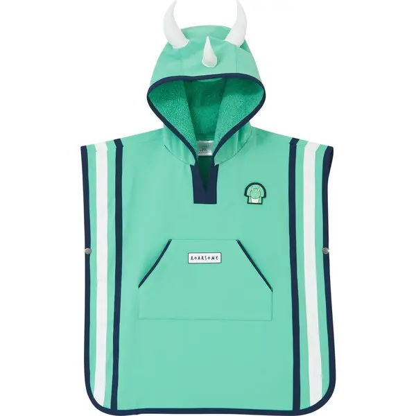 ROARSOME Poncho Towel - Medium Green