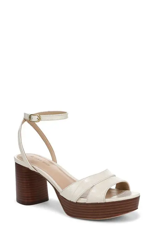 Veronica Beard Drina Platform Sandal - Ivory