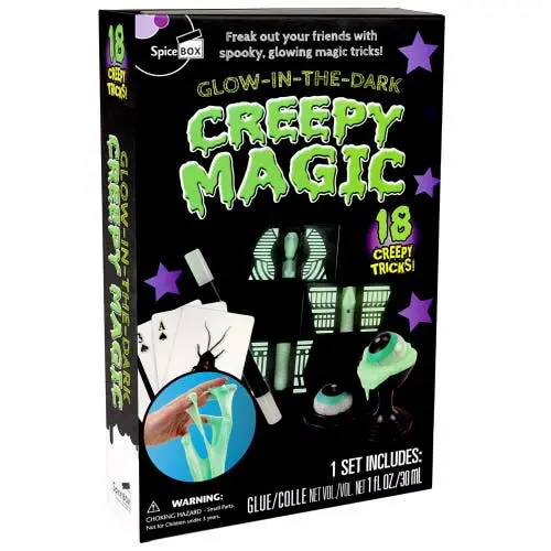 PLAY BOX Glowinthedark Creepy Magic