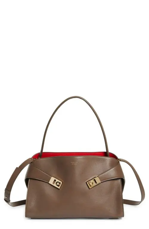 FERRAGAMO Small Hug Top Handle Bag