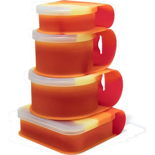 SILIPINT Go Go Bowls Set 4 Pk Marigold