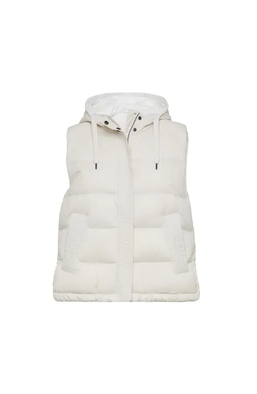 Brunello Cucinelli Nylon Down Vest