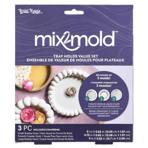BREA REESE Momenta Mix2mold Tray Molds Value Set 3pc