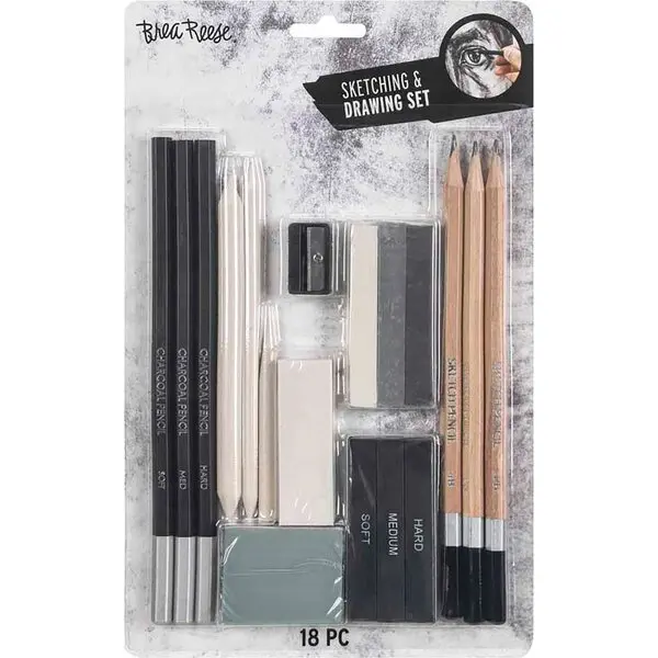 BREA REESE Beginners Sketch & Draw Set 18pc