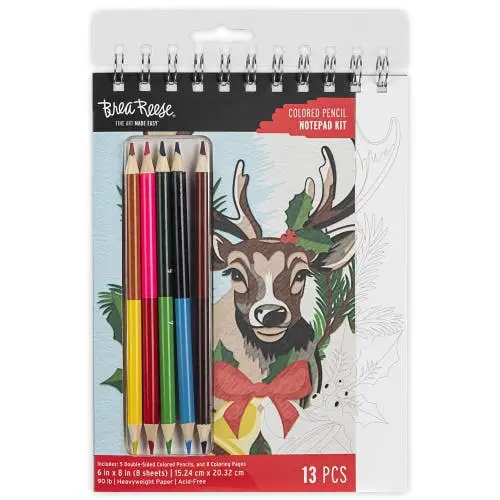 BREA REESE Colored Pencil Colorbynumber Winter Wonderland