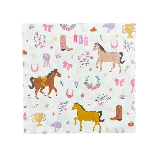 DAYDREAM SOCIETY Pony Tales Large Napkins