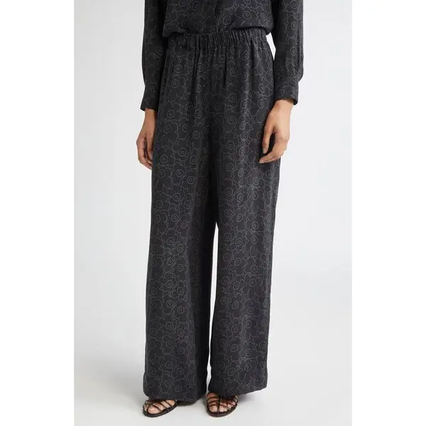 Marimekko Oanet Piirto Unikko Wide Leg Pants