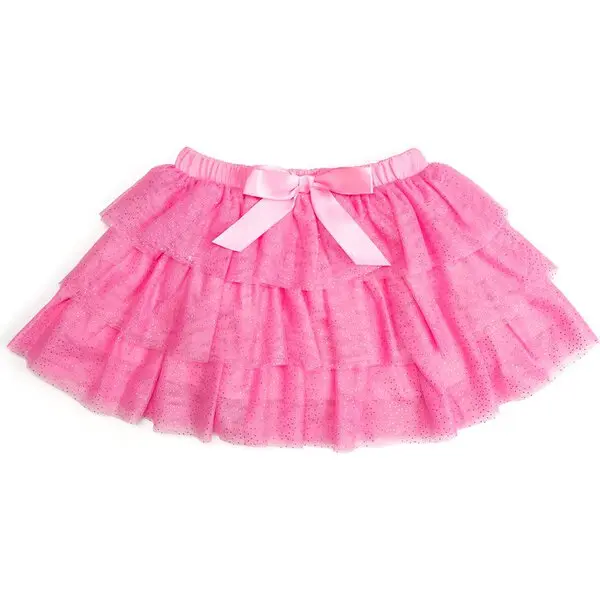 SWEET WINK Bow Tiered Tutu - Raspberry