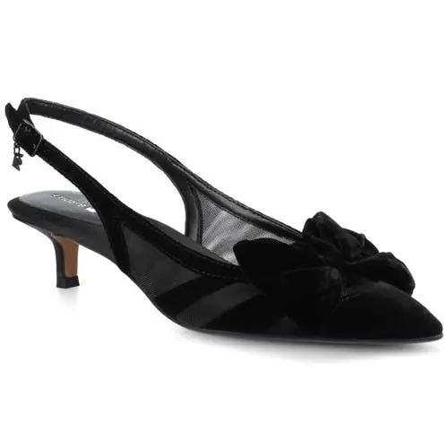 BIRDIES The Goldfinch Kitten Heel In Mesh