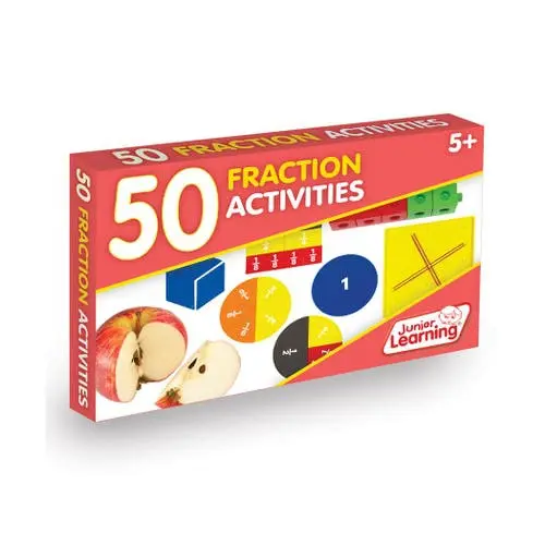 JUNIOR LEARNING 50 Fraction Activities