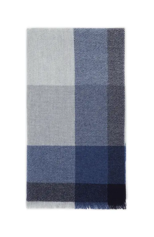 Brunello Cucinelli Wool And Cashmere Scarf - Grey