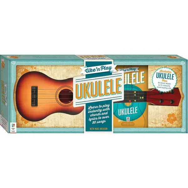HINKLER Ukulele Kit With Instructional Book And Audio Cd