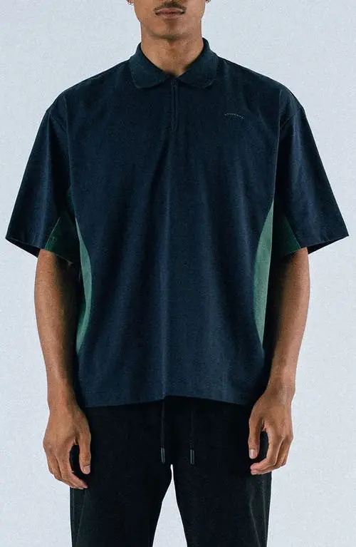 STUDENTS Assistant Jersey Quarter Zip Polo