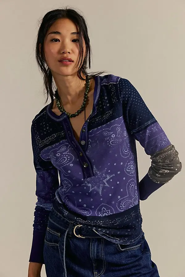 Free People We The Free Indie Printed Cuff