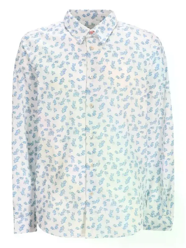 Paul Smith Floral-print Shirt - White