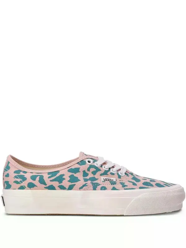 VANS Leopard-print Canvas Sneakers - Pink
