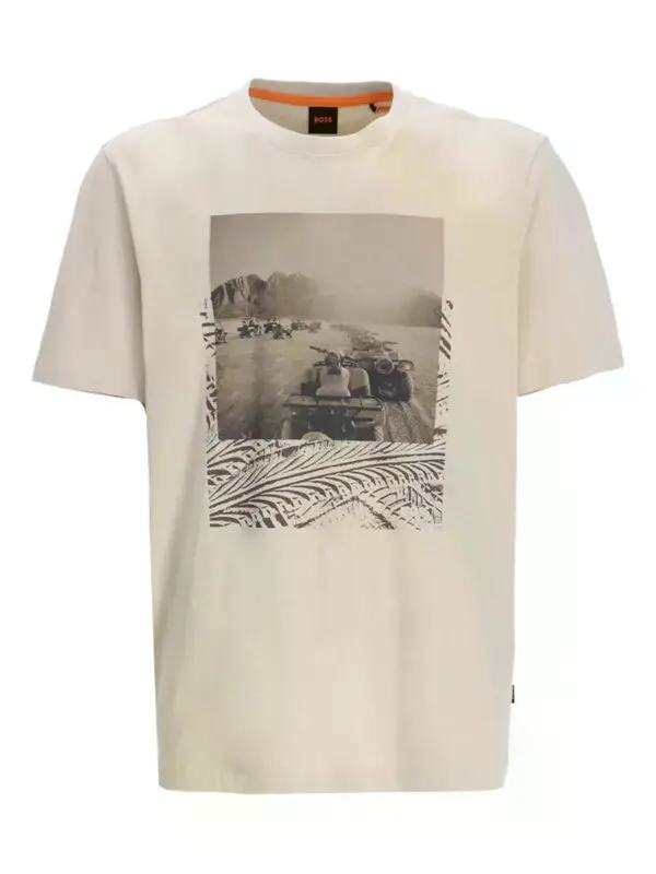 Hugo Boss Dune Trace Photo-print T-shirt