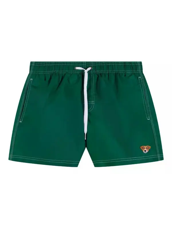 Sundek Striped Swim Shorts - Green