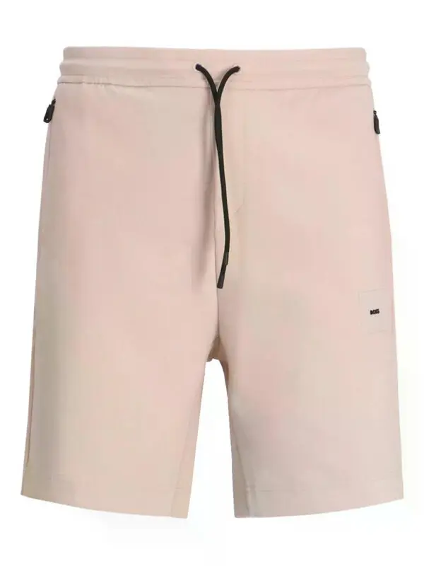Hugo Boss Logo-patch Shorts