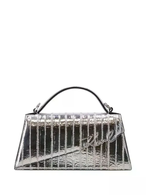 Karl Lagerfeld Metallic Tote