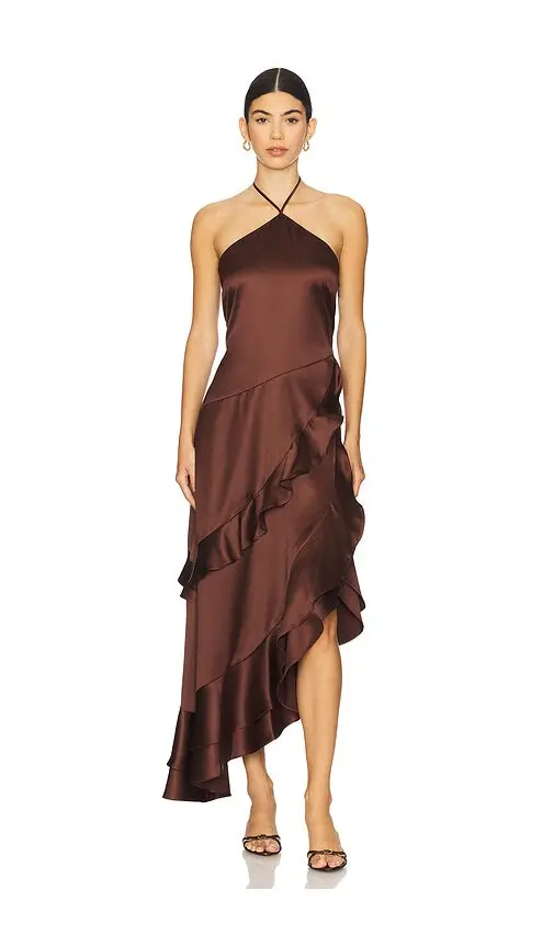 Steve Madden Caspia Dress - Bitter Chocolate