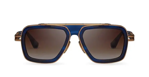Dita Sunglasses - Blue, Gold
