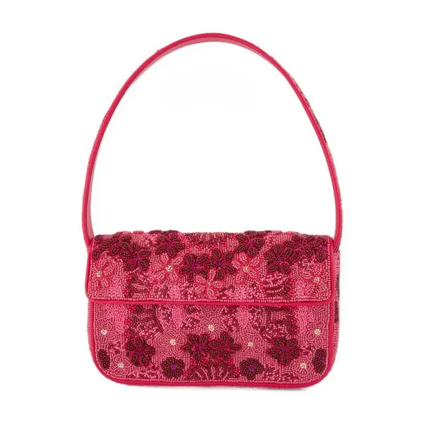Staud Tommy Shoulder Bag - Pink