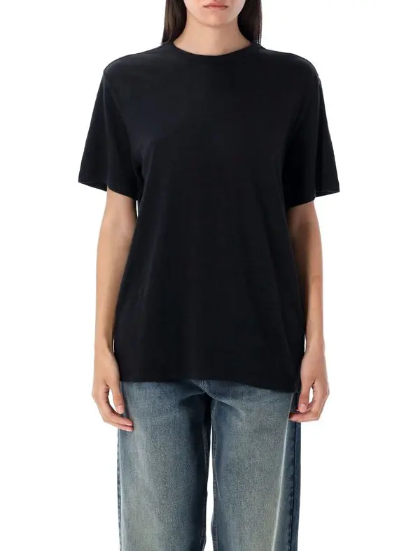 Isabel Marant Zewel Linen T-shirt - Black