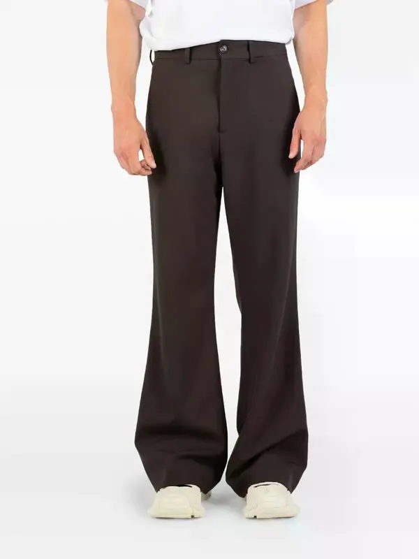 SOCIETE ANONYME Elegant Mark Wide-leg Trousers - Brown