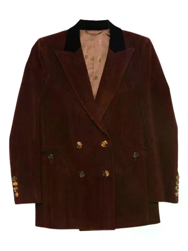 BLAZÉ MILANO Corduroy Double-breasted Jacket