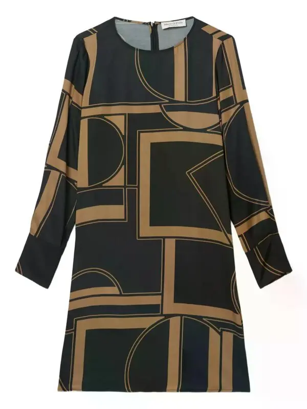 Marc O'polo Geometric-print Mini Dress