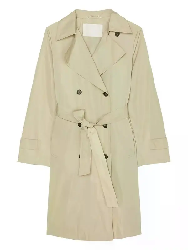 Marc O'polo Belted Double-breasted Trench Coat - Neutrals