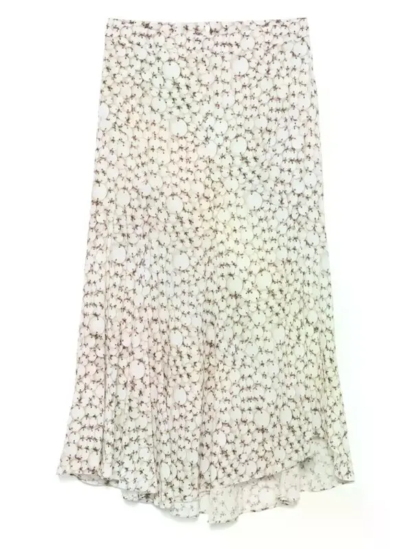 Isabel Marant Hortensia Midi Skirt - White