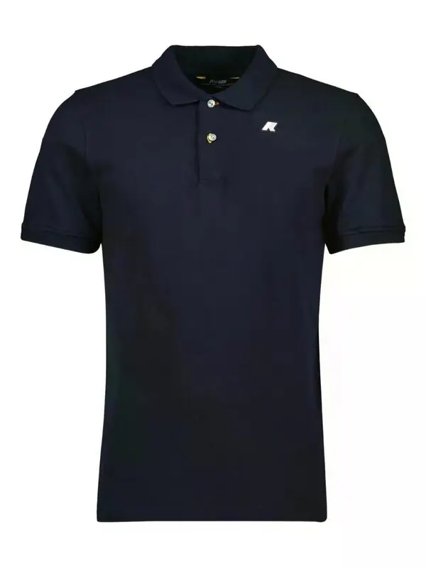 K-WAY Vinnie Pique Polo Shirt - Blue