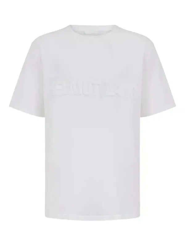 Helmut Lang Embossed-logo Cotton T-shirt