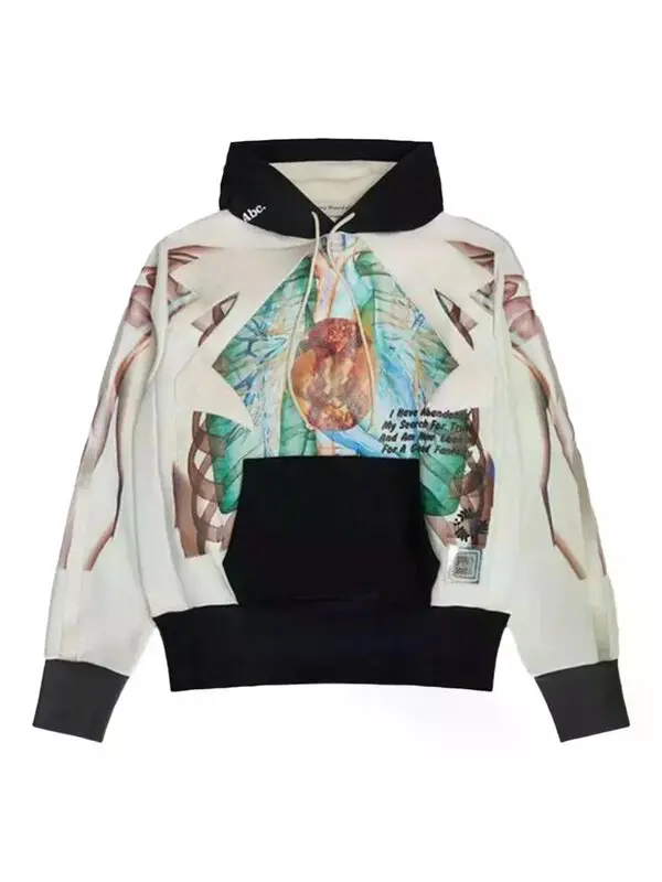 ADVISORY BOARD CRYSTALS Birthstone November Natural Hoodie - Neutrals