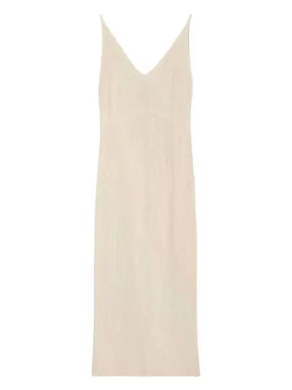 Marc O'polo Ribbed Slip Midi Dress